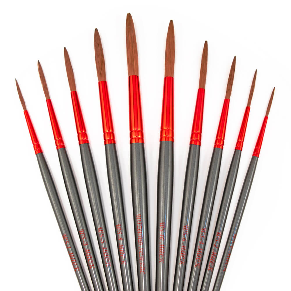 WIZARD SCRIBE LETTERING BRUSH - 6 PIECE SET - PRICES EXCLUDE GST – 1 ...